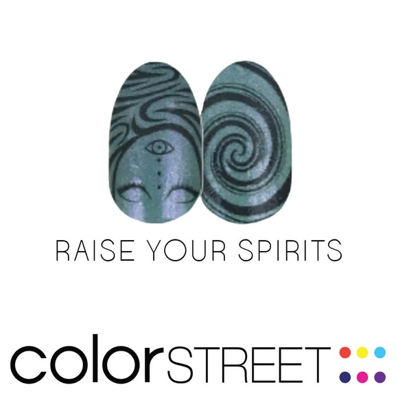 Color Street | Makeup | Color Street Raise Your Spirits Purple To Green ...